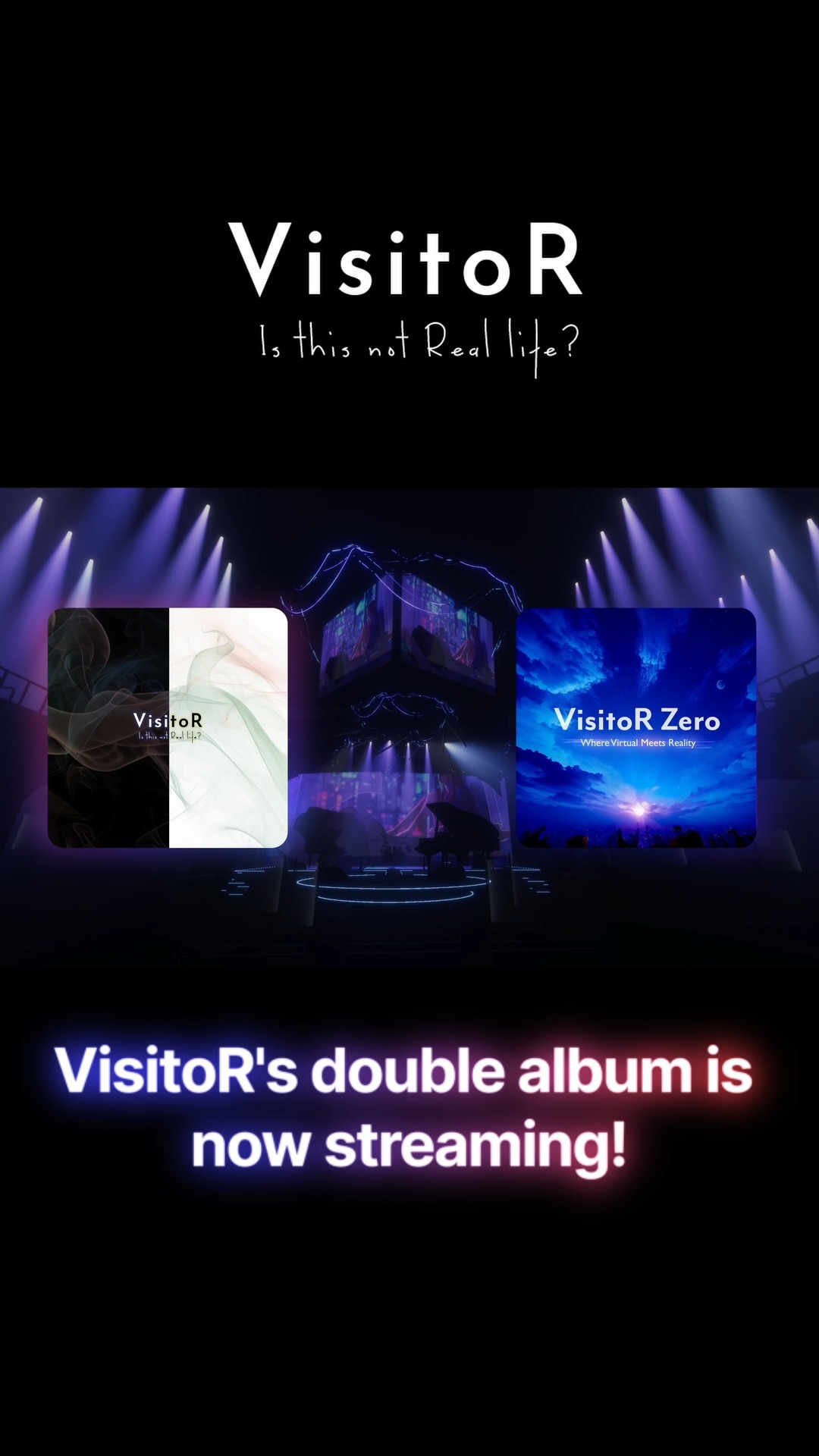 音楽・公式グッズ - VisitoR メタバースやVRChatで活動するエディターチーム